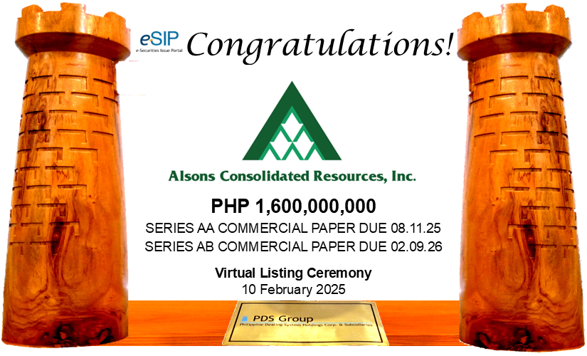 Alsons Consolidated Resources, Inc. Kicks Off 2025 Issuances with ...